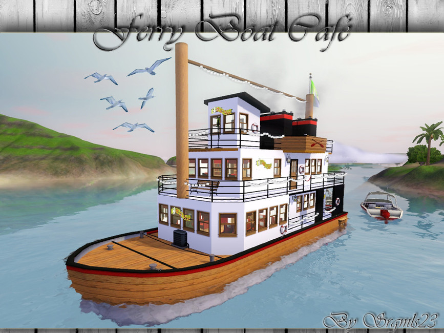 The Sims Resource - Ferry Boat Cafe