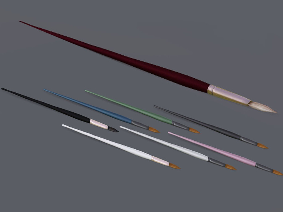 The Sims Resource | TS4 BS Mila Brush For TS3