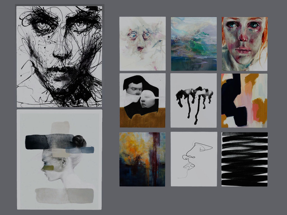 The Sims Resource | TS4 BS Mila Painting Easel For TS3