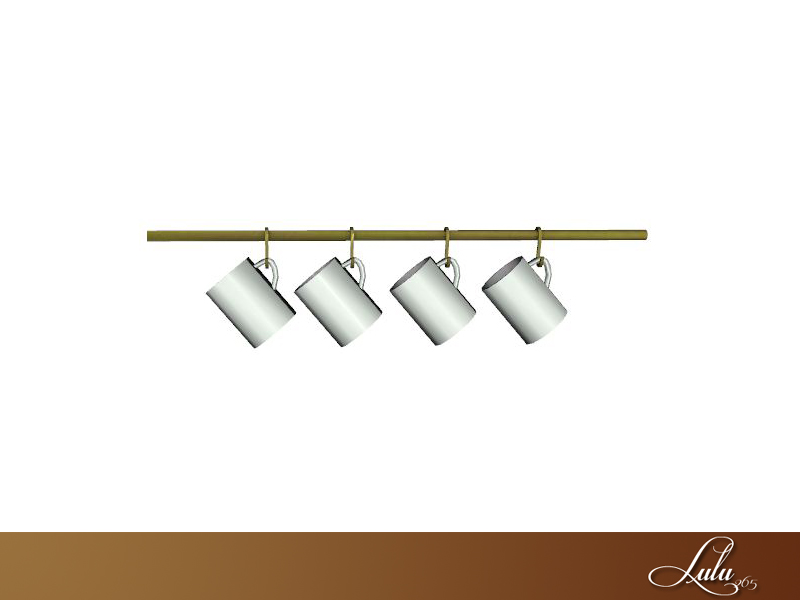 The Sims Resource | Traditional Kitchen Cup Rack