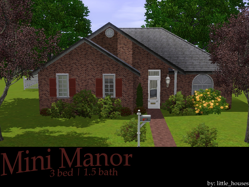 The Sims Resource | Mini Manor
