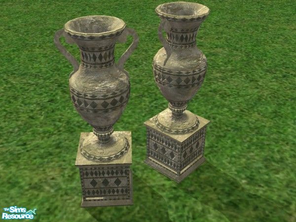 The Sims Resource - Game & Deco Park Set - Ancient Urn