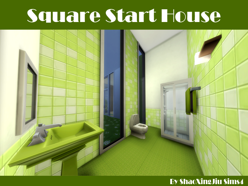 The Sims Resource | Square Start House