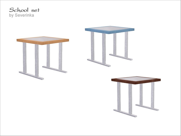 The Sims Resource - [School set] - Chemical table