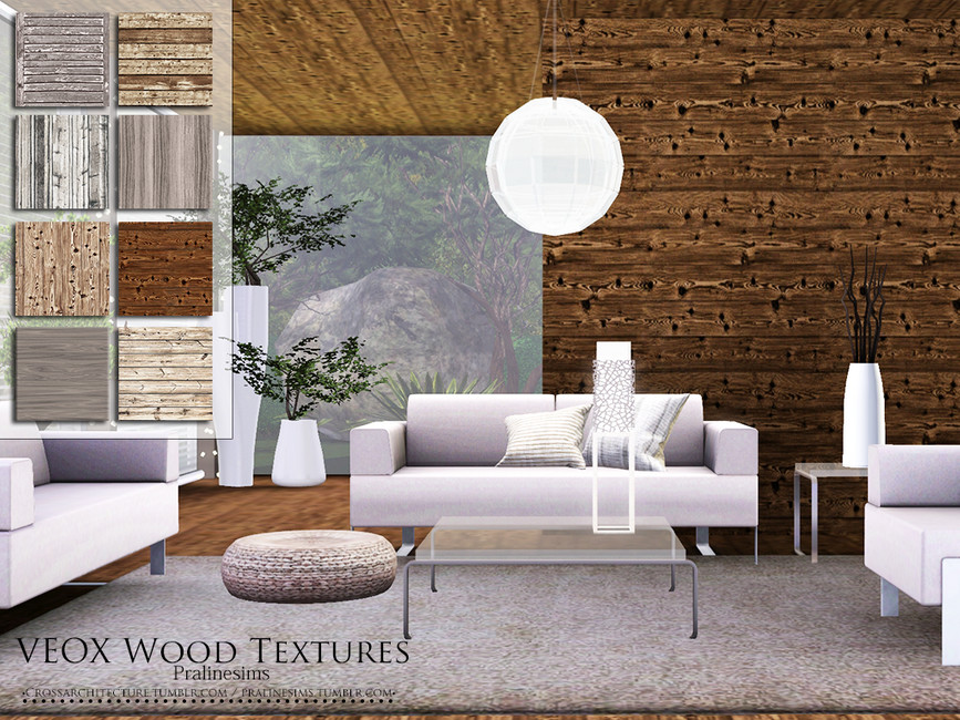 The Sims Resource - VEOX Wood Textures