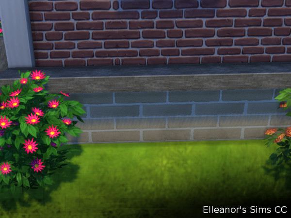 The Sims Resource | Kilenia brick foundation_set_ESCC