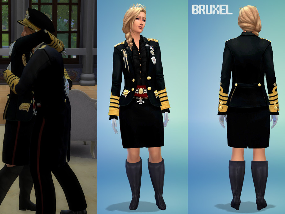 The Sims Resource | Queen Formal Jacket - bruxel