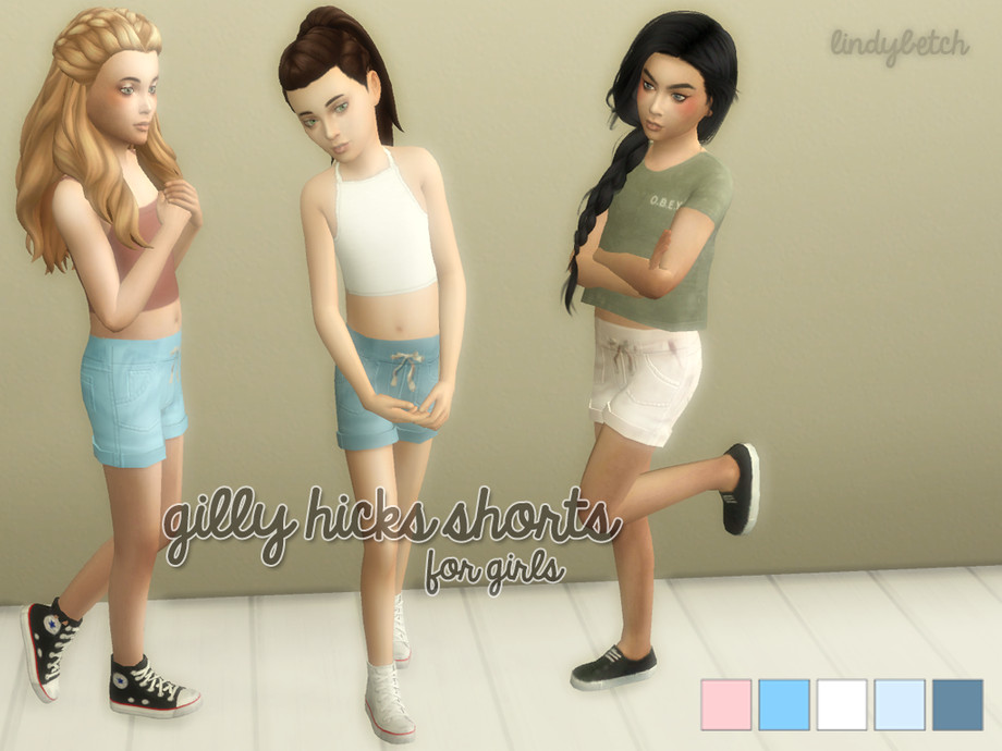 The Sims Resource | Gilly Hicks Shorts