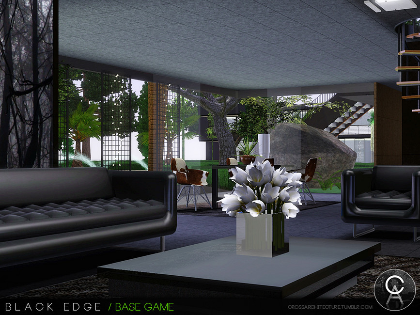 The Sims Resource - Black Edge