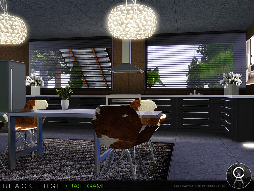 The Sims Resource - Black Edge