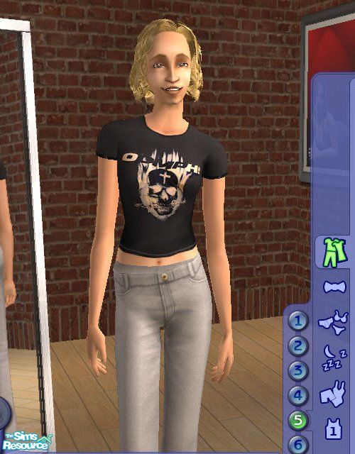 The Sims Resource - By Request 32.....Oomph! - Shirt 9