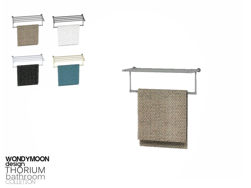 The Sims Resource - Thorium Towel Shelf