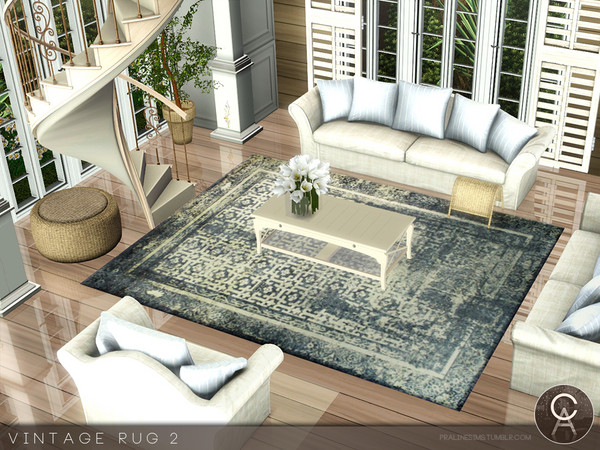 The Sims Resource | Vintage Rug 2