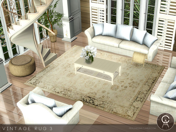The Sims Resource | Vintage Rug 3