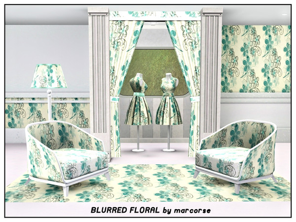 The Sims Resource | Blurred Floral_marcorse
