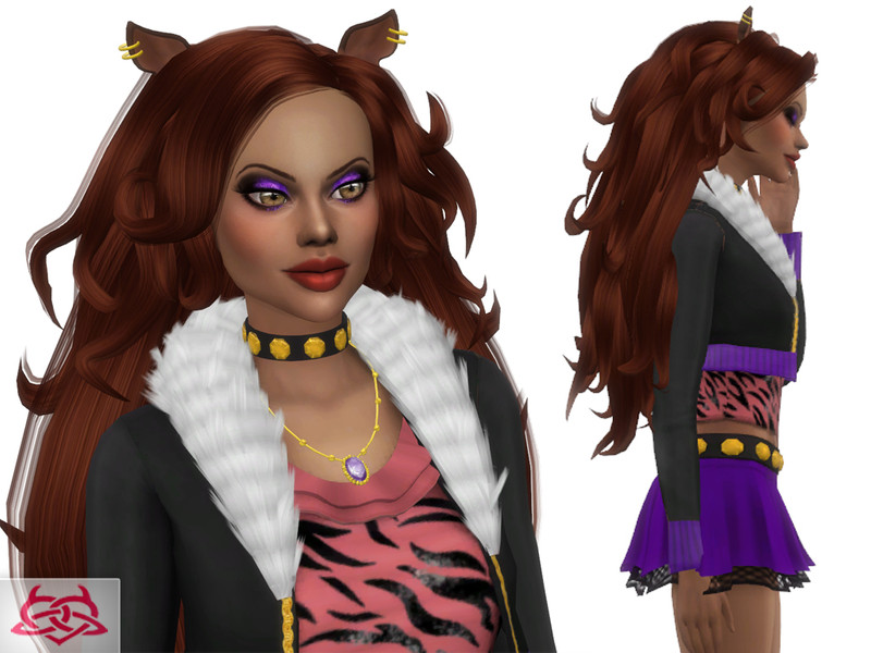 Colores Urbanos' Clawdeen hairstyle