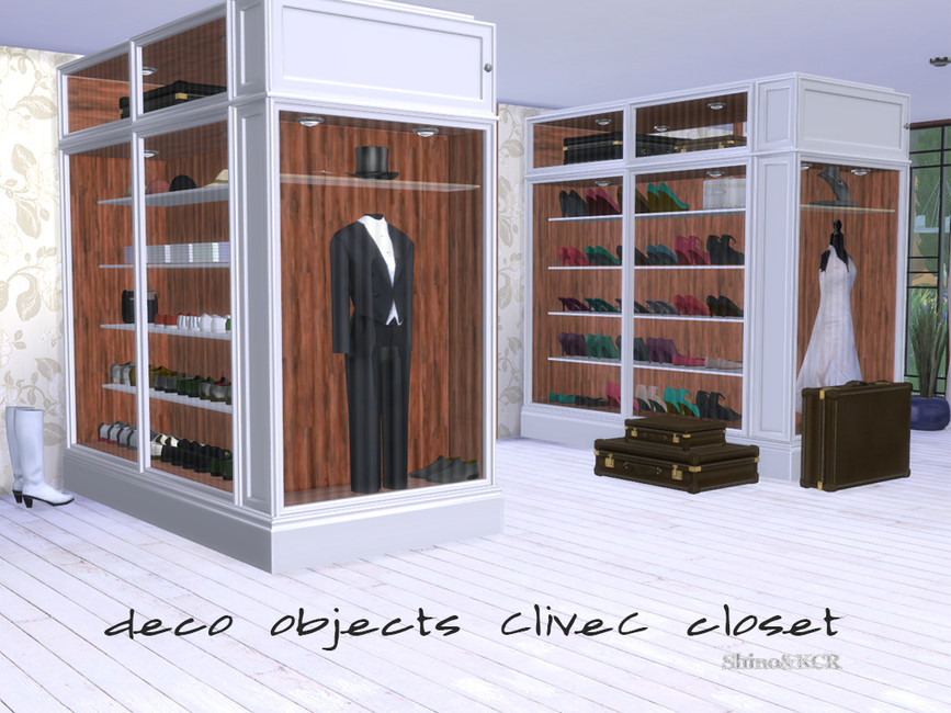 The Sims Resource - Bedroom Closet CliveC Deco
