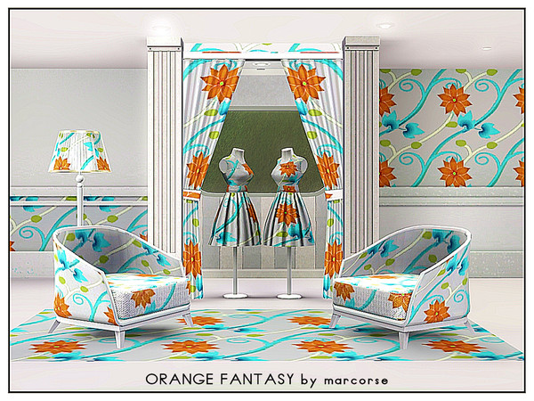 The Sims Resource | Orange Fantasy_marcorse