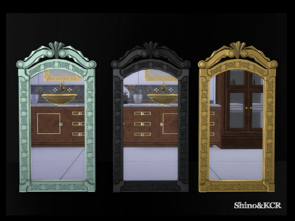 The Sims Resource | Bathroom CliveC - Mirror Glass
