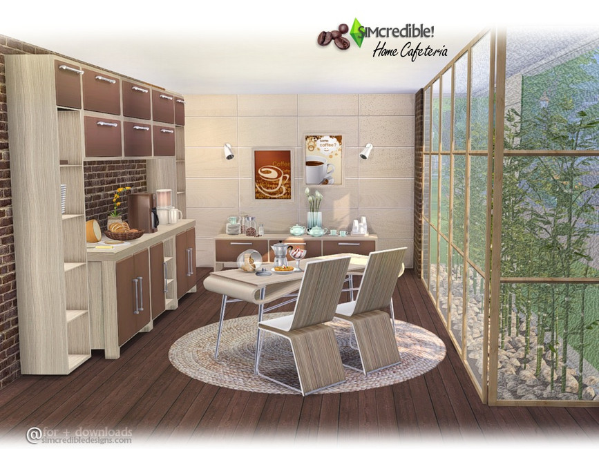 The Sims Resource - Home Cafeteria