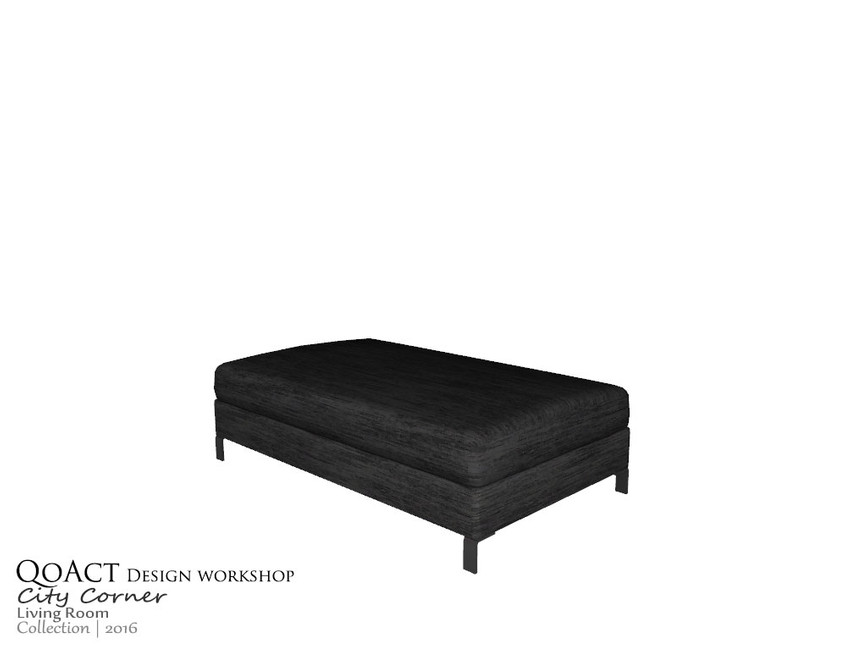 The Sims Resource - City Big Ottoman