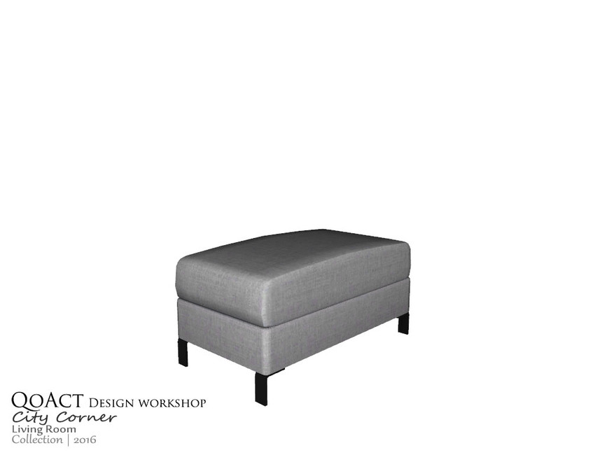 The Sims Resource - City Narrow Ottoman