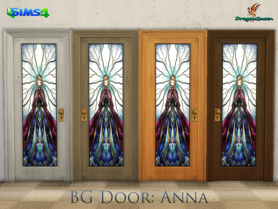 The Sims Resource | BG Door: Anna