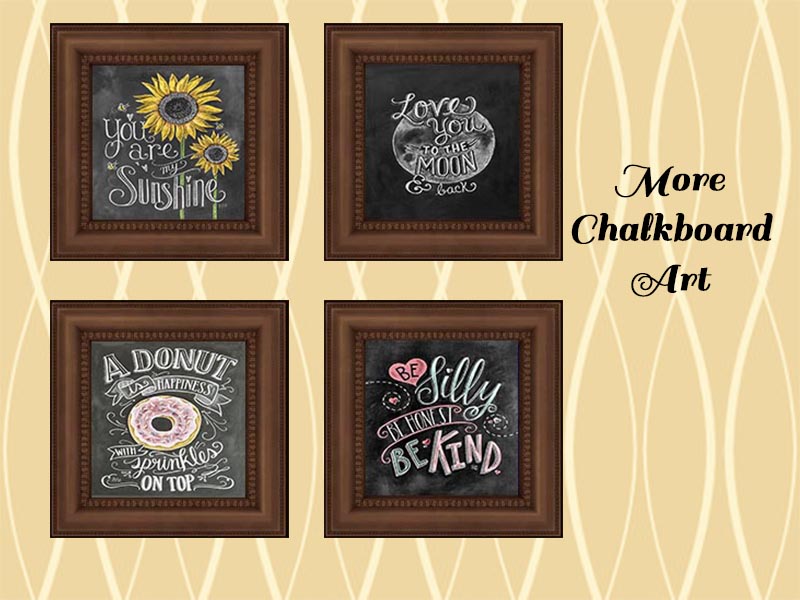 The Sims Resource | Chalkboard Art 2