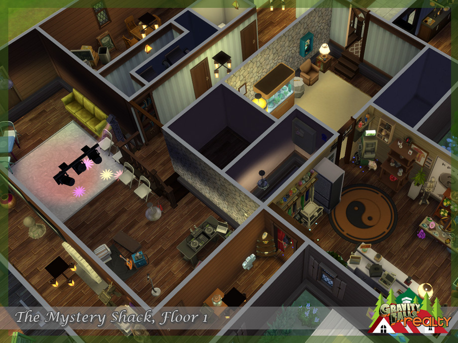 Mystery Shack Floor Plan | Viewfloor.co