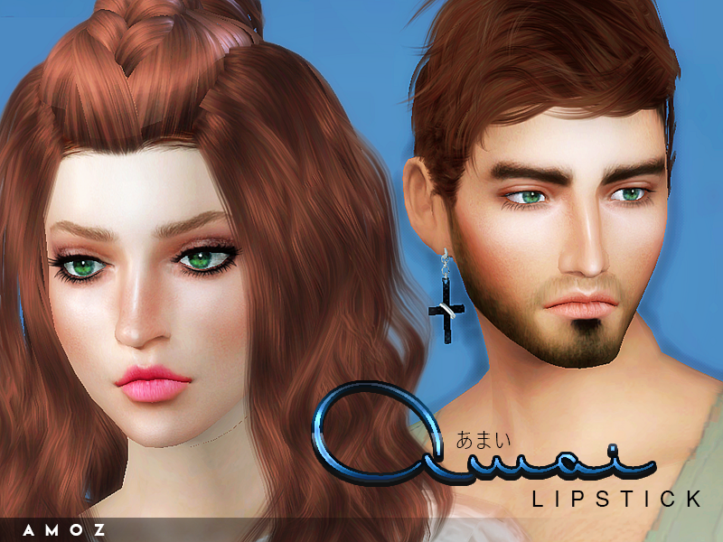 The Sims Resource | Amoz [Amai] Lipstick