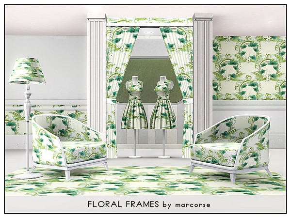 The Sims Resource - Floral Frames_marcorse