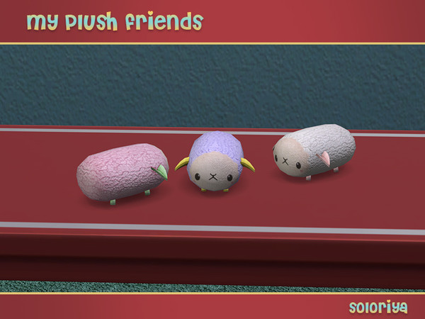 The Sims Resource | My Plush Friends Sheep, Decorative Toy