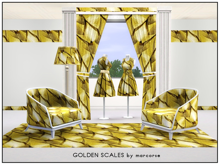 The Sims Resource | Golden Scales_marcorse