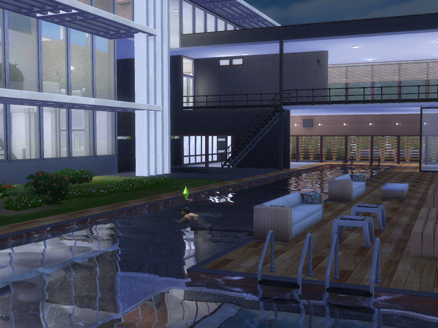 The Sims Resource - Modern Mega-Mansion
