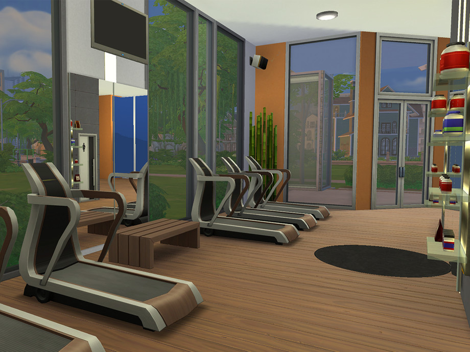 The Sims Resource | Contemporary Fitness and Spa