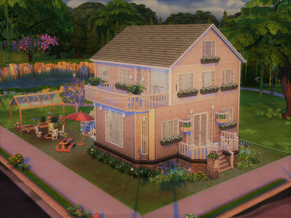 The Sims Resource | Little Spring House