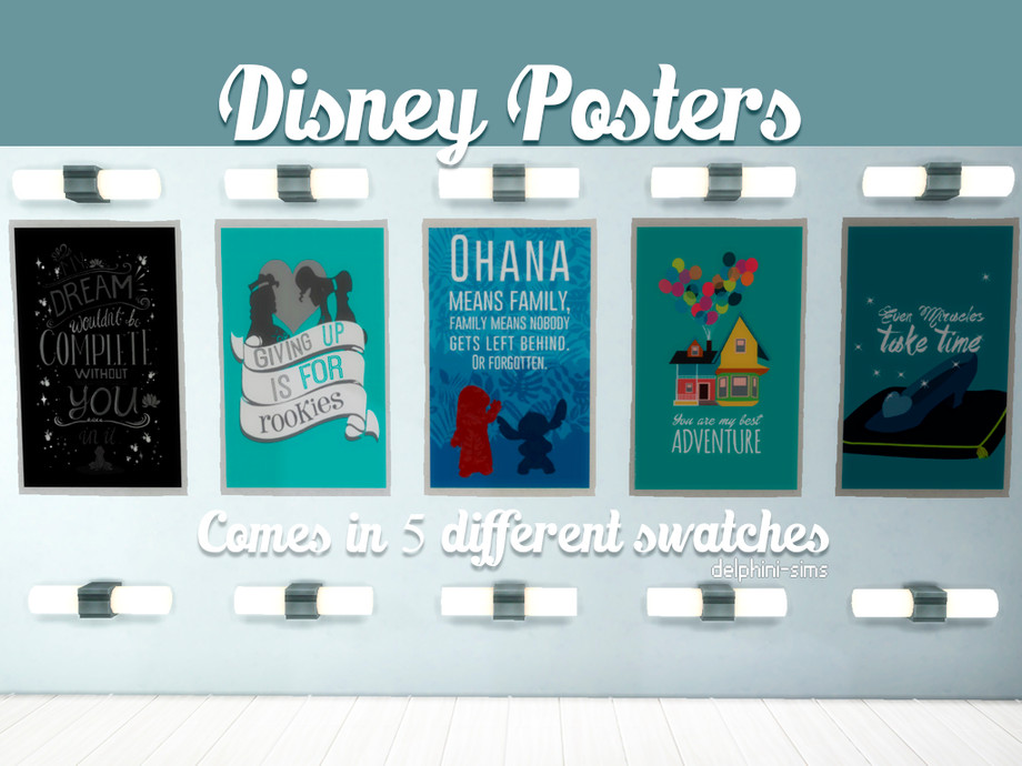The Sims Resource | Disney Poster v1