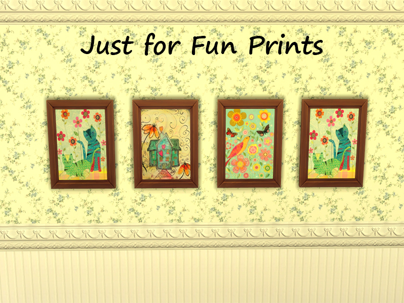 The Sims Resource | Just For Fun Prints