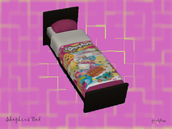 The Sims Resource | Pinkfizz Shopkins Bed