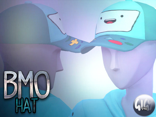 The Sims Resource | (GGStyle) BMO Hat Unisex - Outdoor Retreat needed