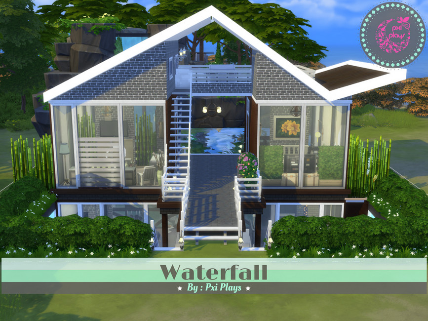 The Sims Resource - Waterfall