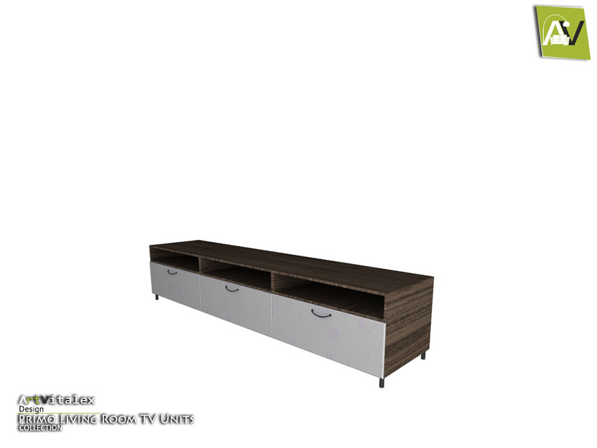 The Sims Resource - Primo TV Unit Main Cabinet