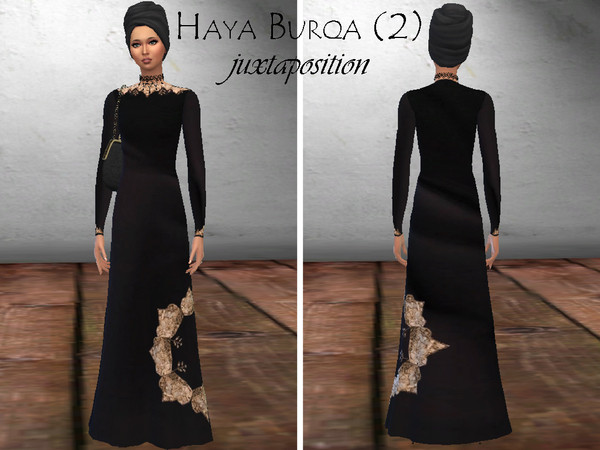 The Sims Resource | Haya Burqa (2) - mesh needed