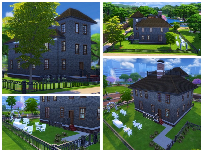 The Sims Resource | TS2 to TS4 Goth's family house NO CC