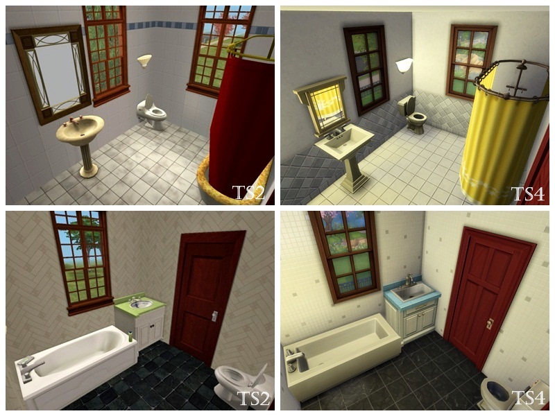 The Sims Resource | TS2 to TS4 Goth's family house NO CC