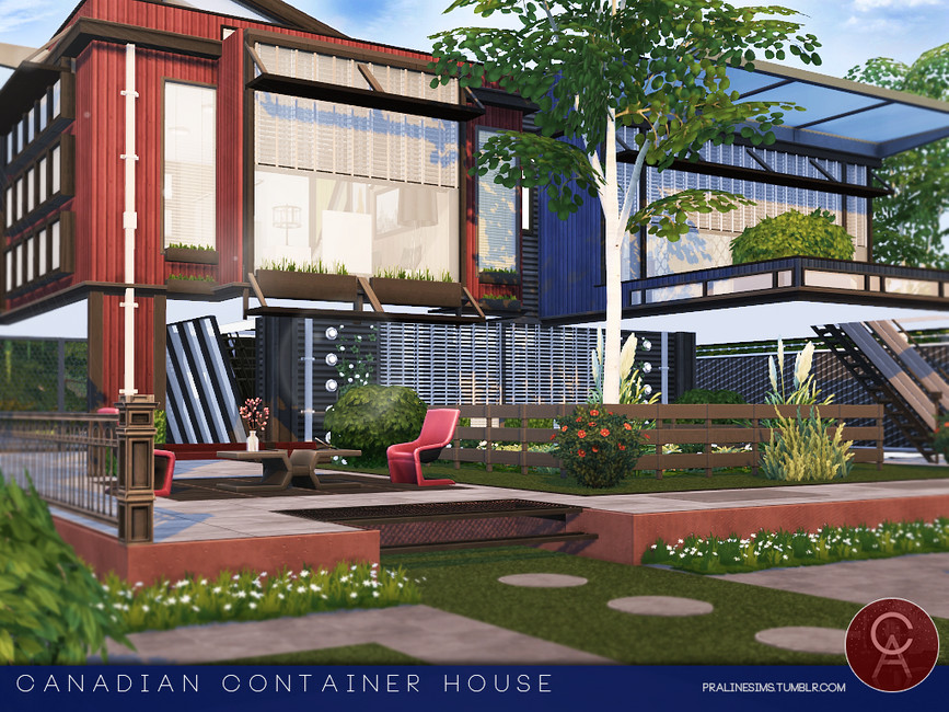 The Sims Resource - Canadian Container House