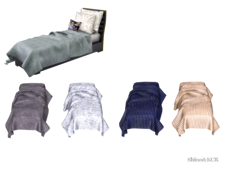 The Sims Resource | Bedroom Baker - Blanket Single Bed