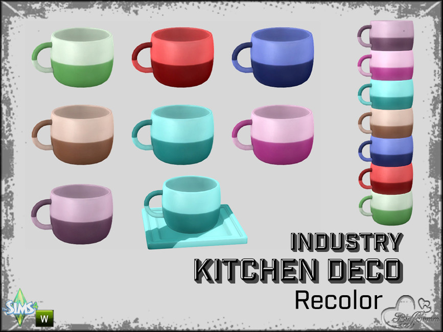 BuffSumm's Kitchen Industry Deco Pt.2 Recolor Cup Small