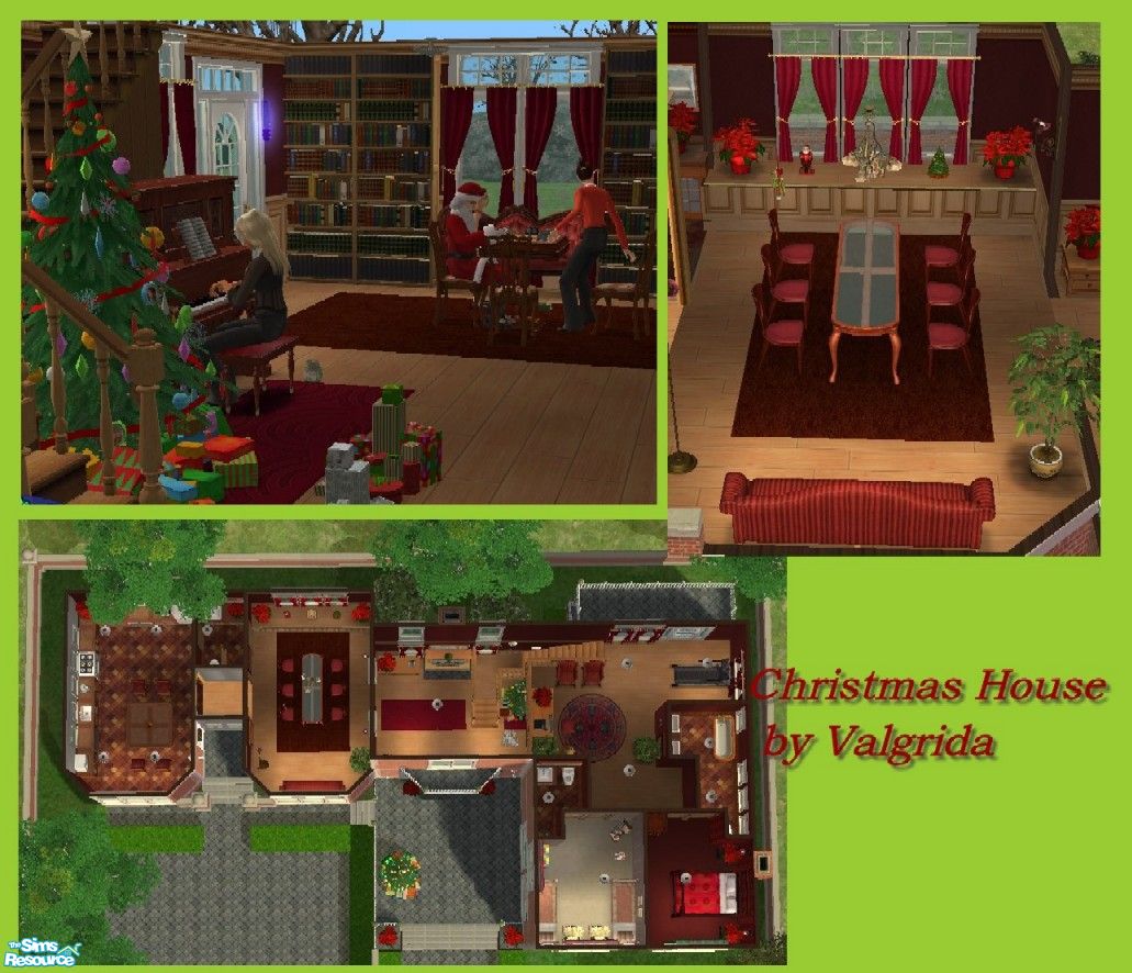 The Sims Resource - Christmas House