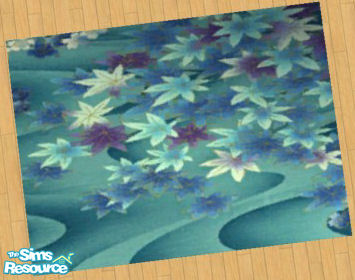 The Sims Resource - Flower Rugs - #125003 Recolor